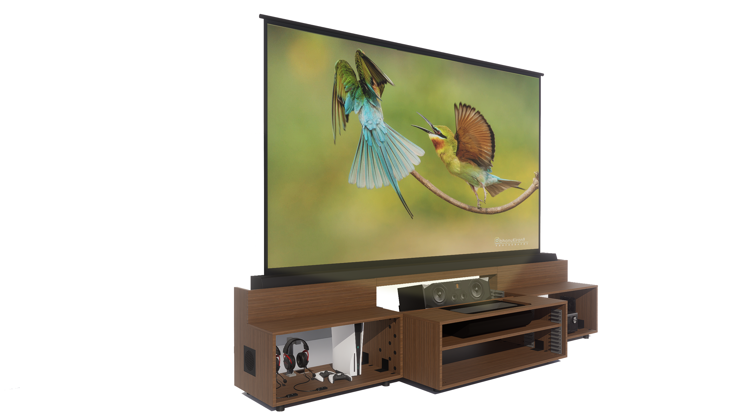 UST Projector Cabinet.