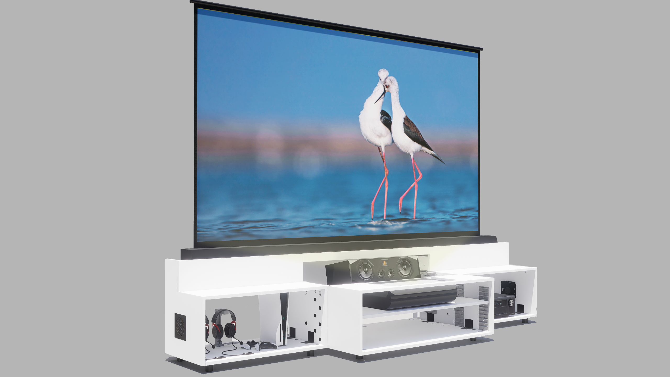 UST Projector Cabinet.